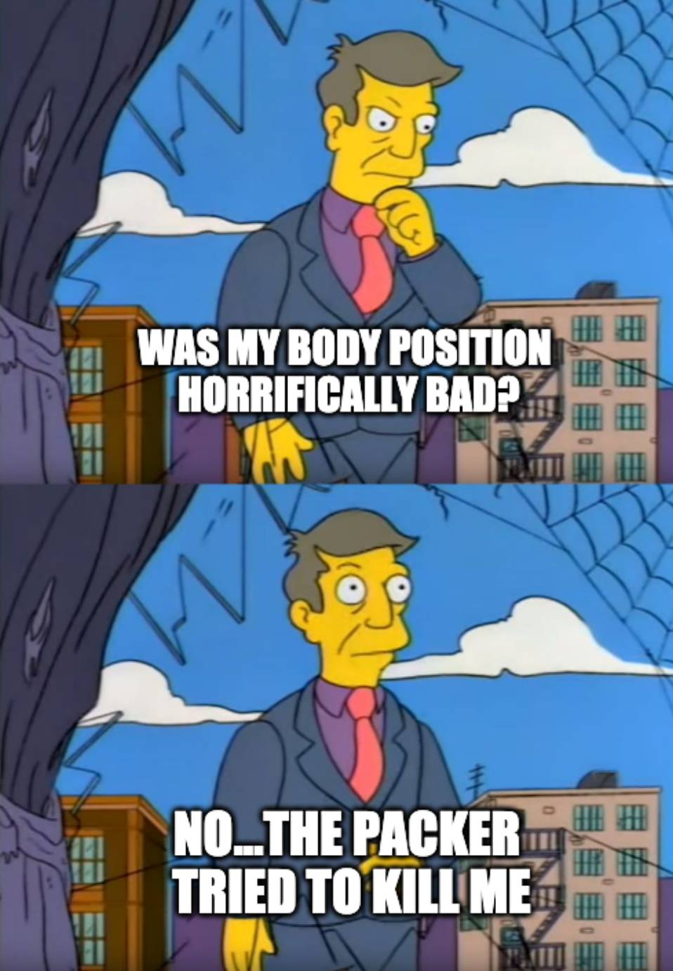 The only logical explanation for line twists. | Scrolller