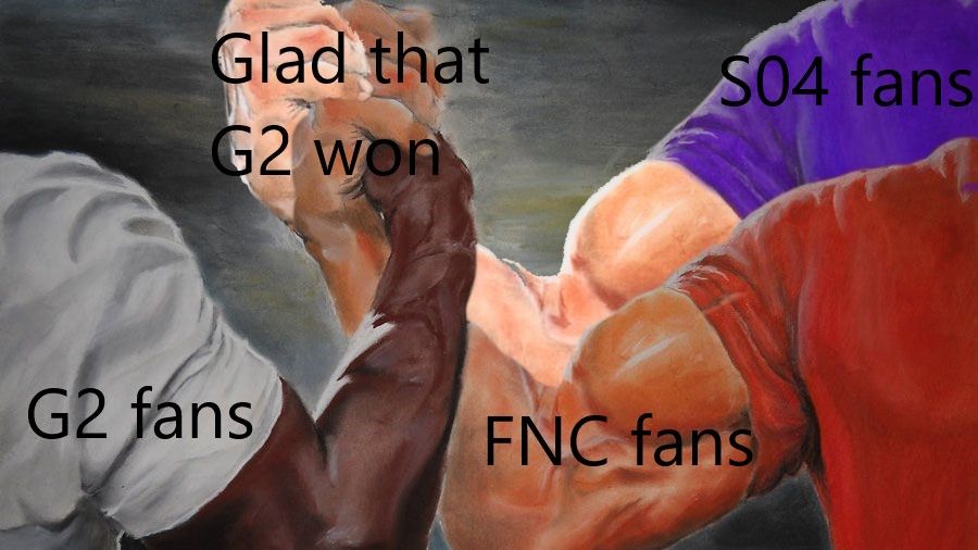 The only time i root for G2 | Scrolller