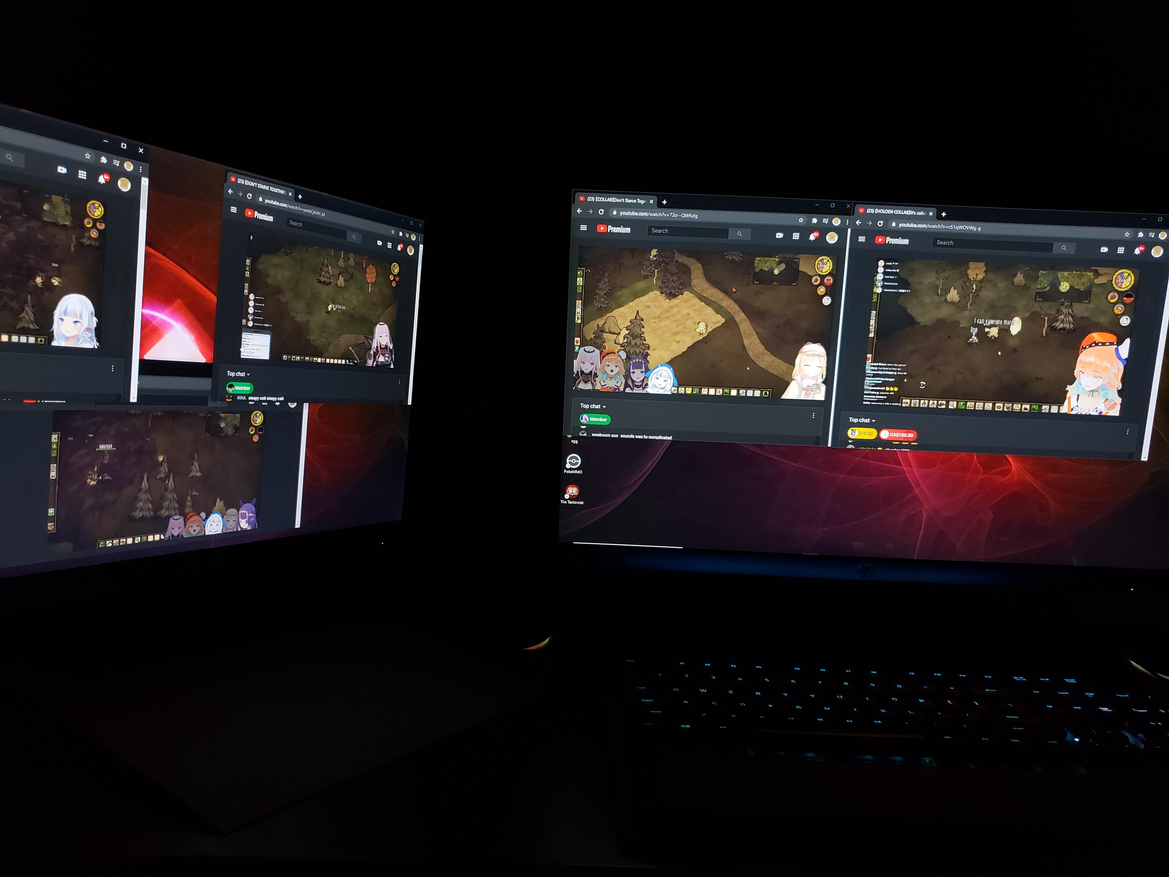 The only way to enjoy the collab streams | Scrolller