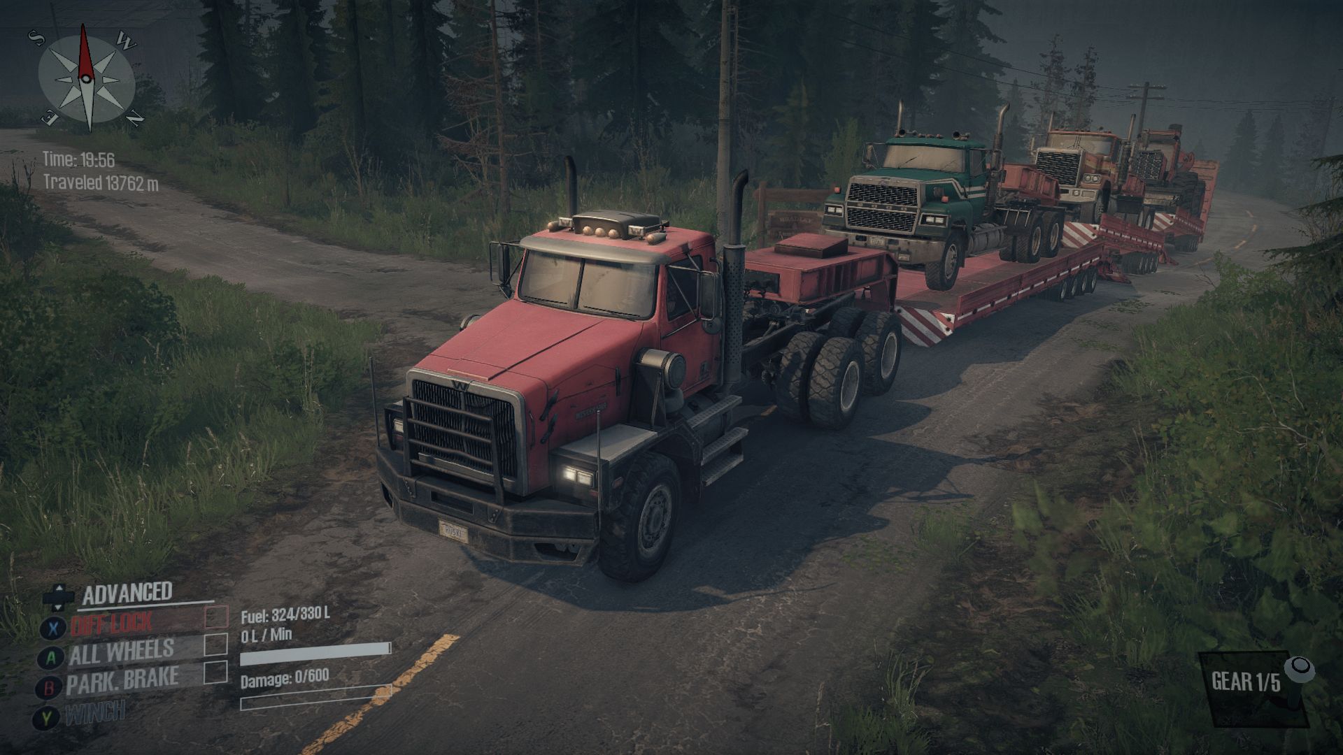 The only way to transport the skidder | Scrolller