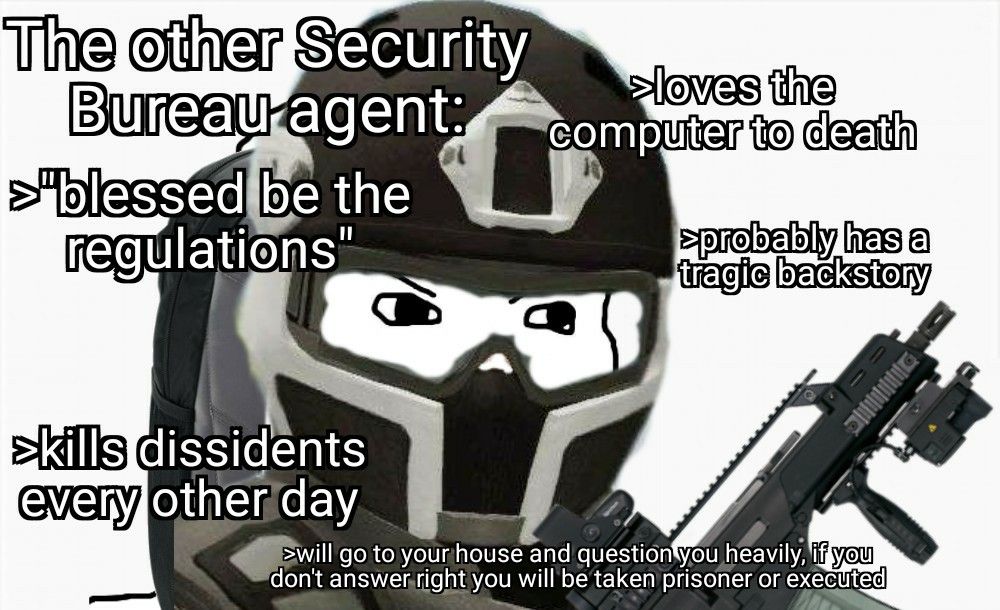 The other Security Bureau agent | Scrolller