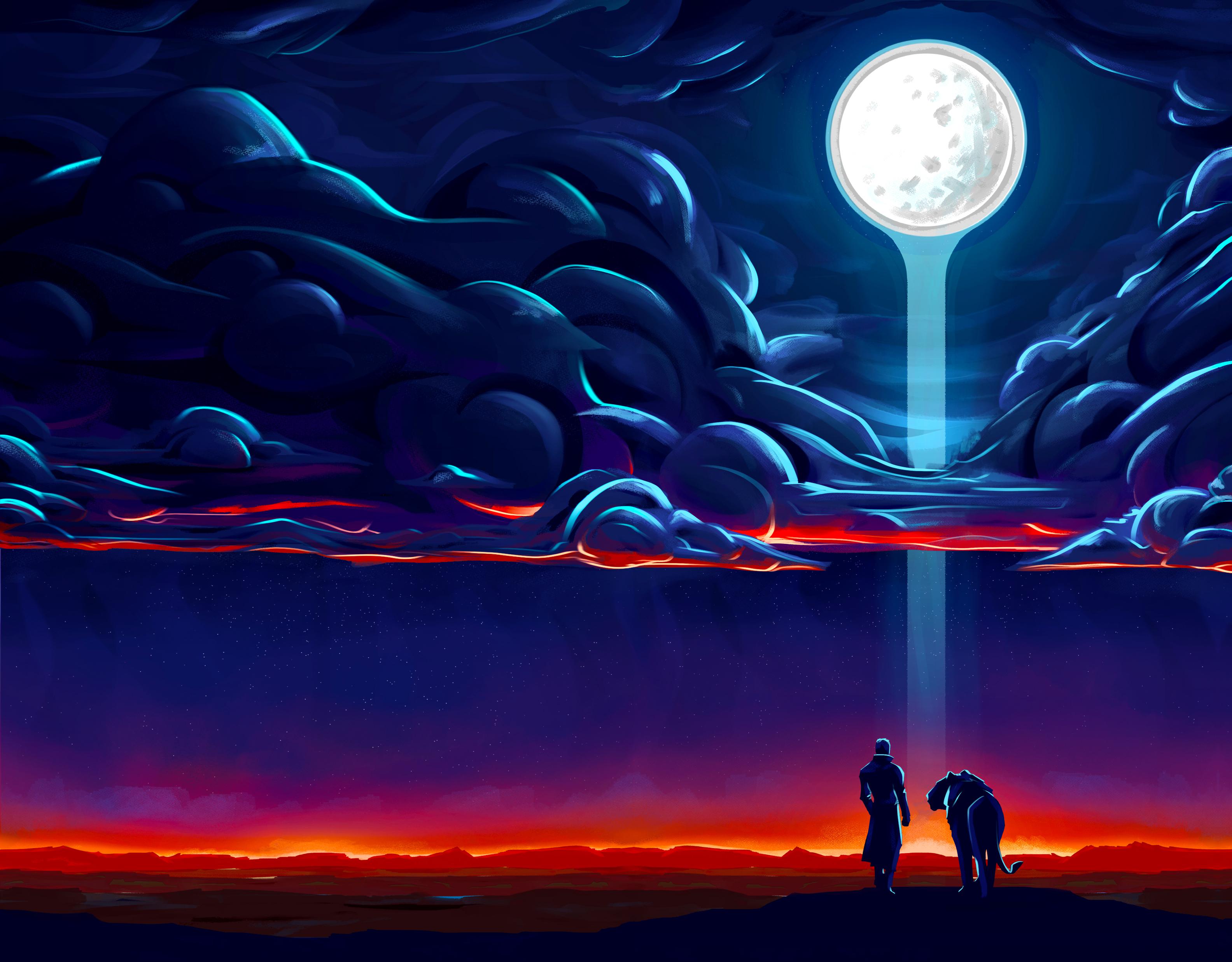 The Pale Queen, Chance Clark, Digital, 2021 | Scrolller