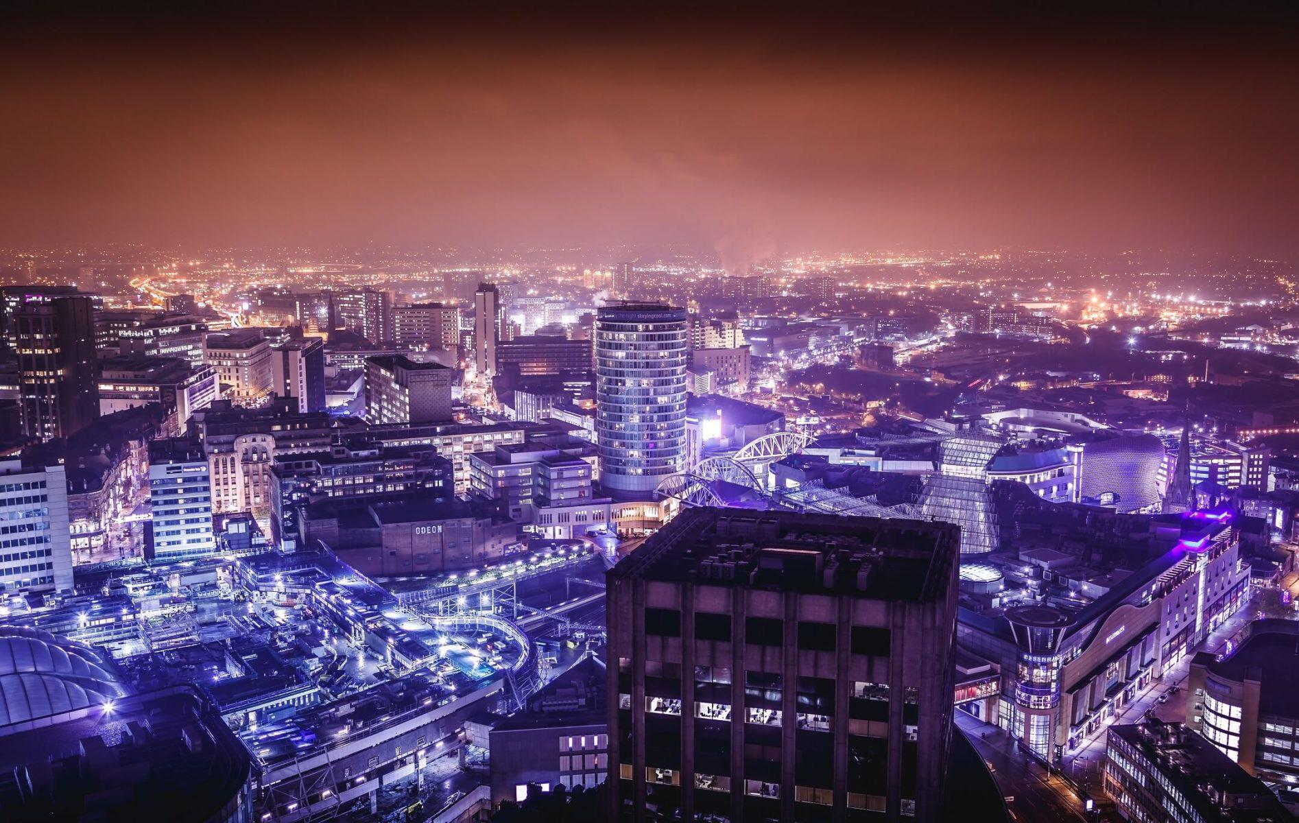 The pretty lights of Birmingham | Scrolller