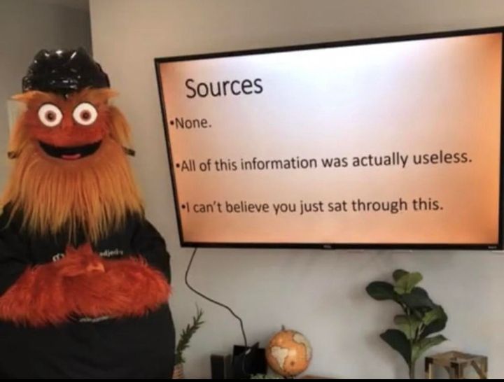 The PROPER way to end a presentation | Scrolller