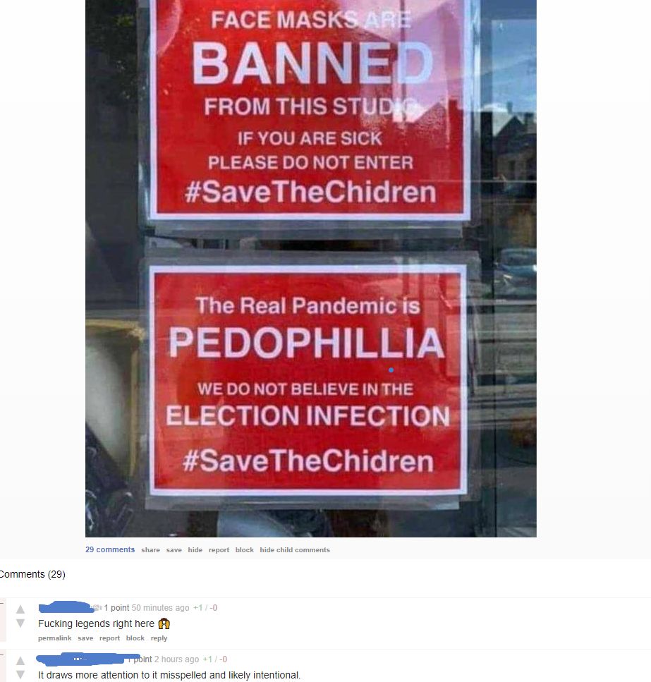 The Real Pandemic is Pedophilia | Scrolller