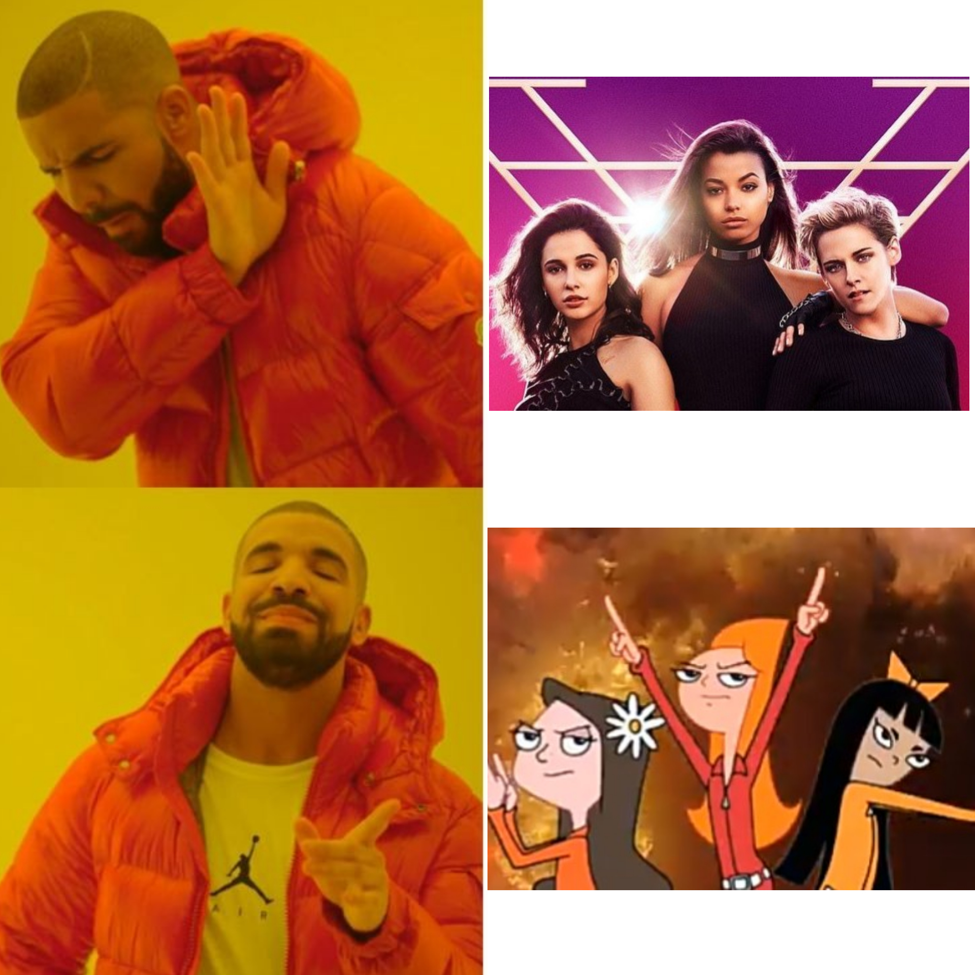 The right meme to Charlie's Angel. | Scrolller