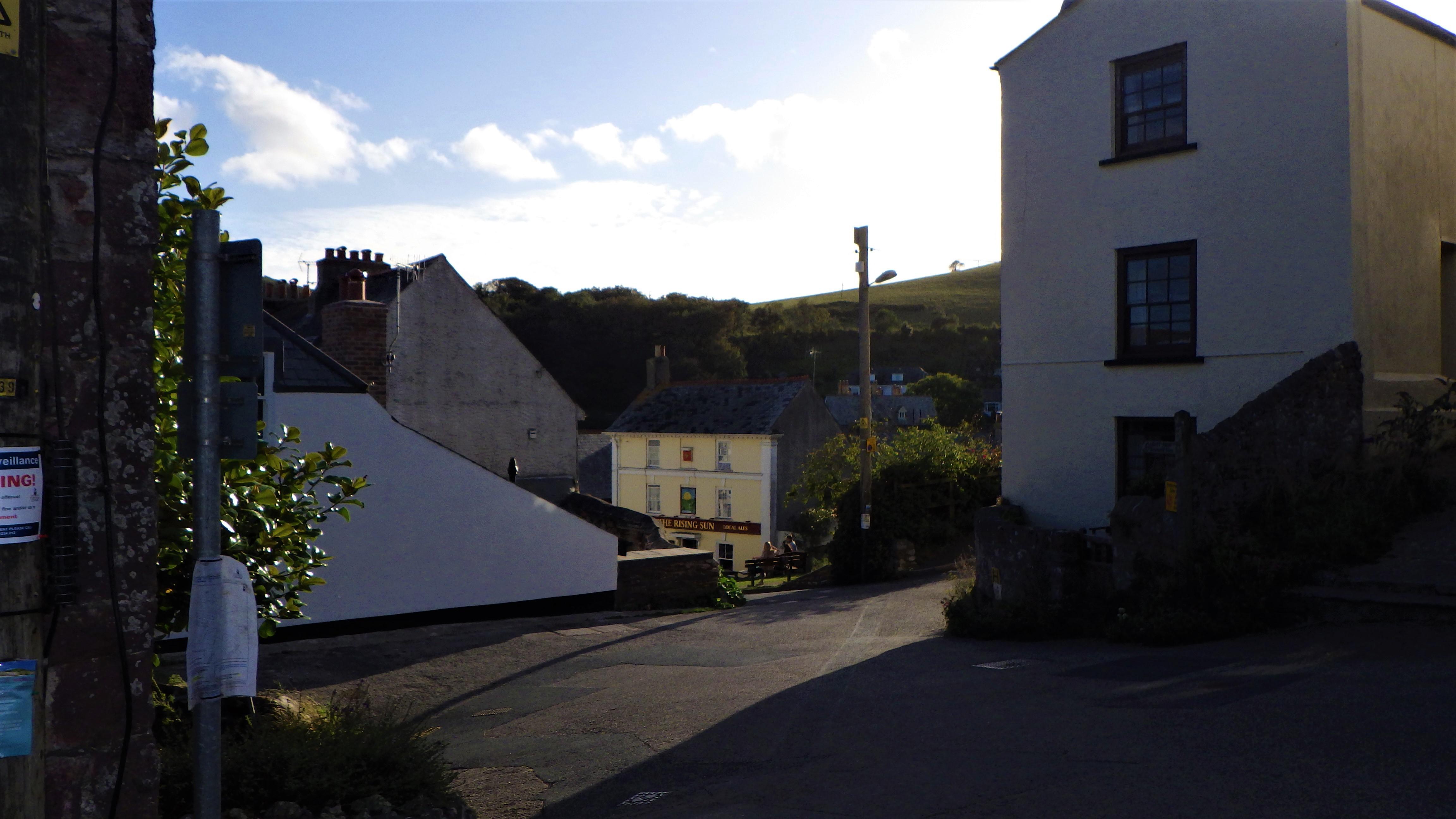 The Rising Sun in the setting sun, Kingsand. | Scrolller