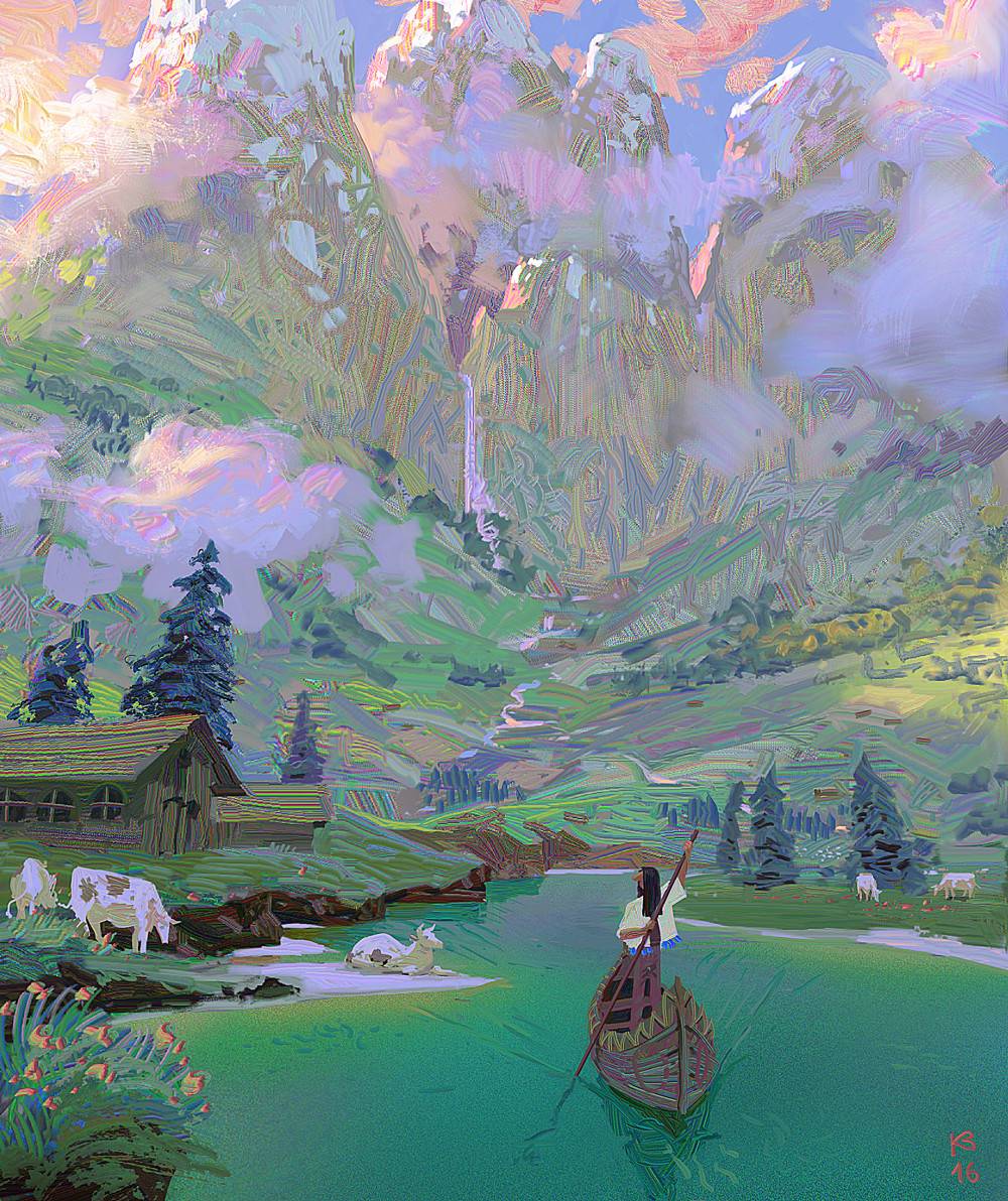 The River by Kemane Ba | Scrolller