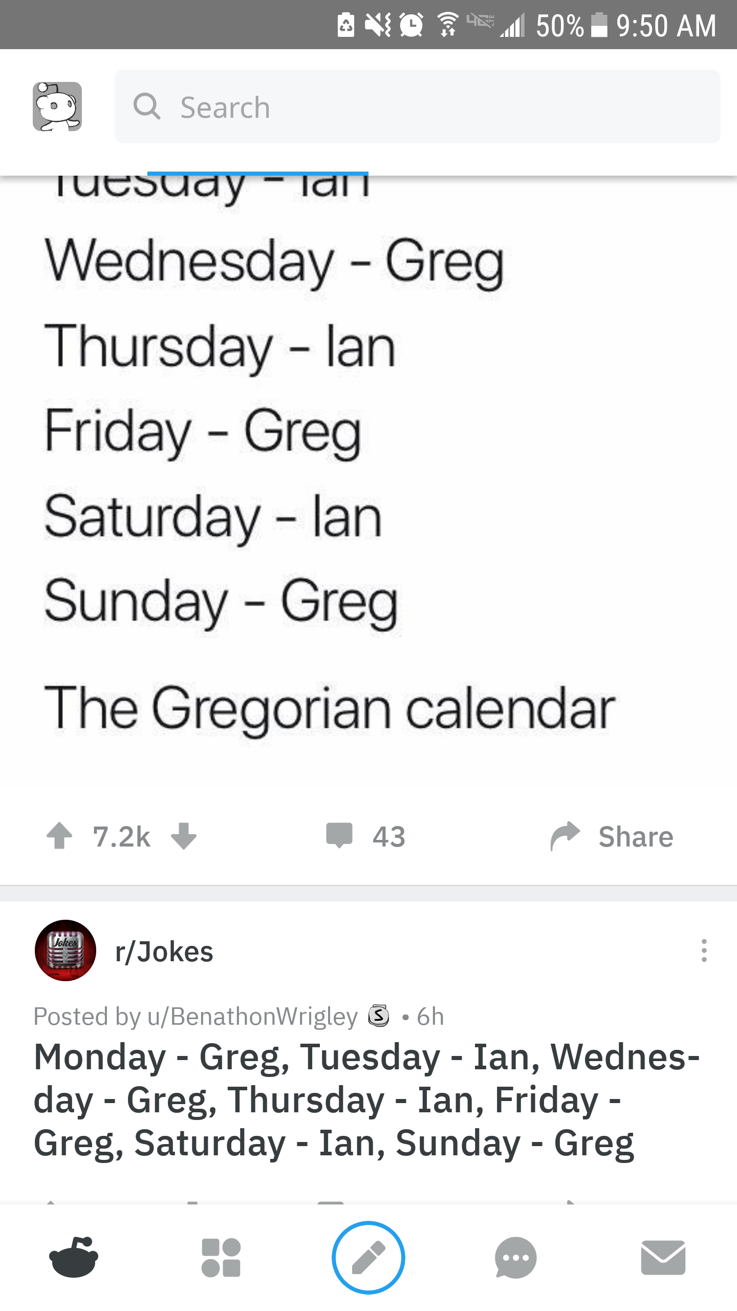 The same joke is in my feed twice | Scrolller