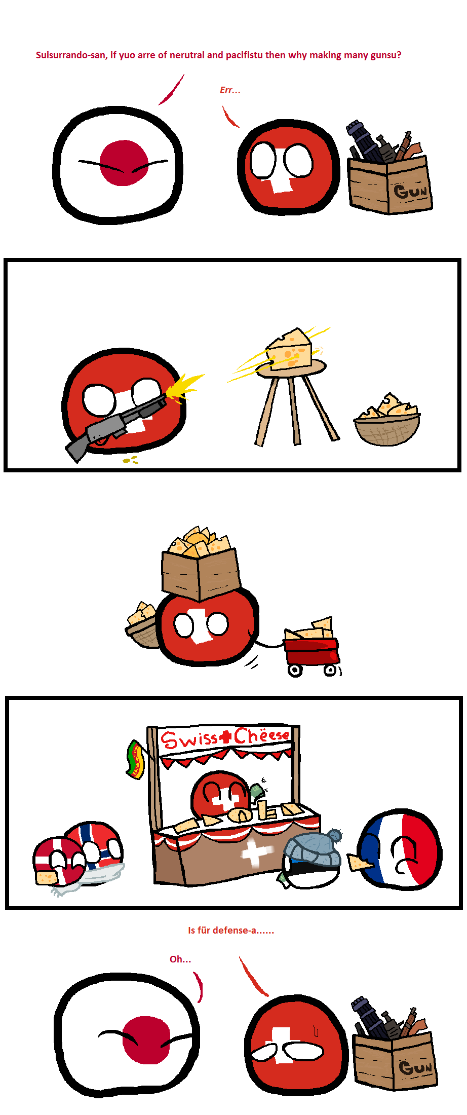 The secret behind the Swiss Cheese | Scrolller