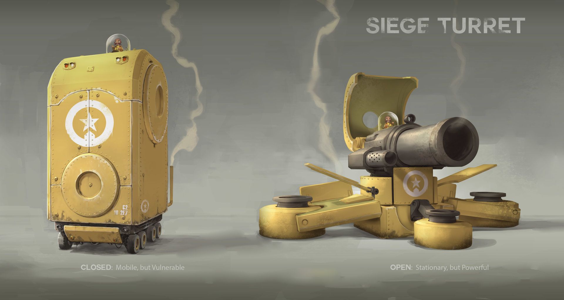 The Siege Turret by Andrew Bosley | Scrolller