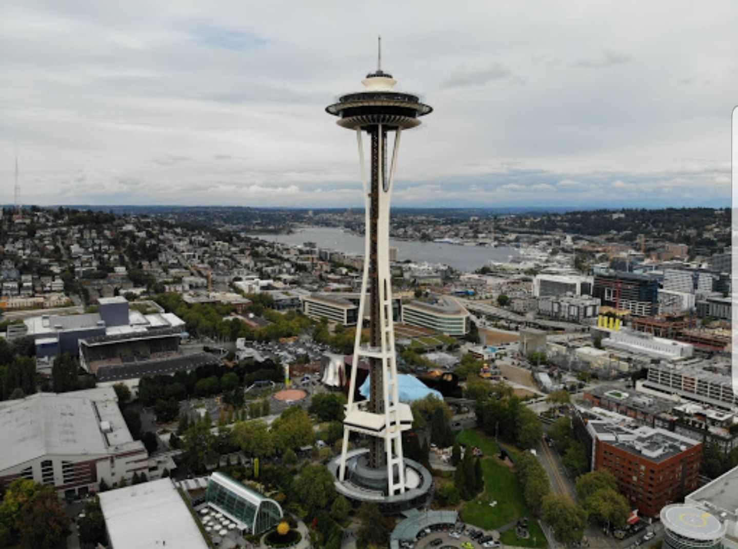 The Space Needle, Seattle Wa. Only one way up or down. | Scrolller