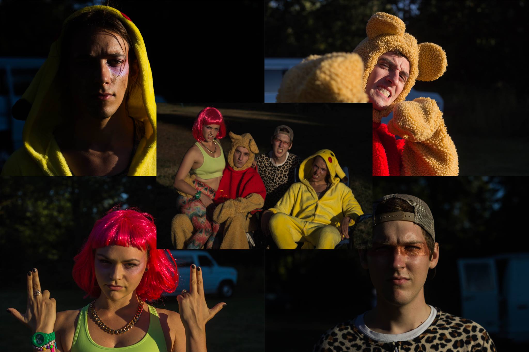 The squad was pretty on point for Die Antwoord's show in Eugene on Thursday | Scrolller