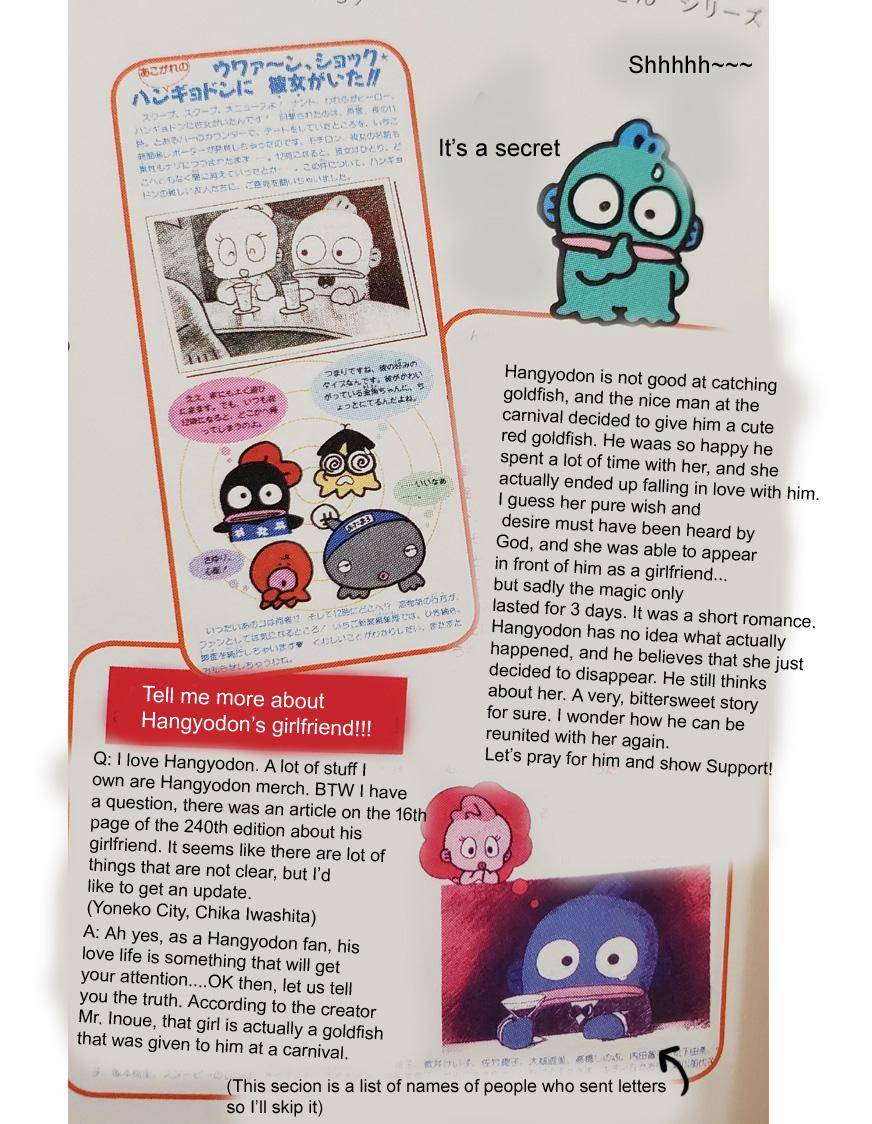 The Story of Hangyodon's Girlfriend (Sanrio Days) | Scrolller