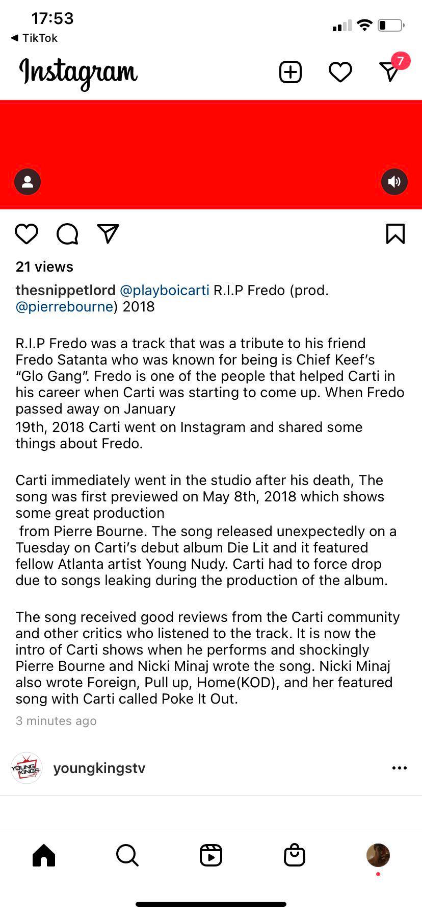 The story of R.I.P Fredo 👺 | Scrolller