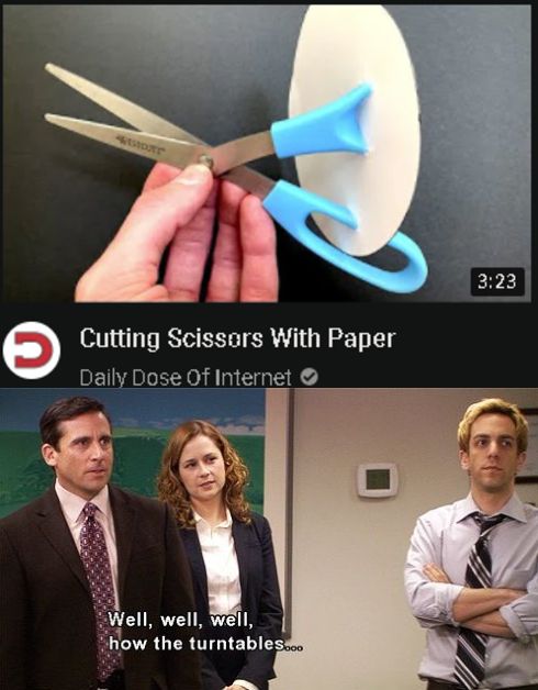 the tables have been turned.. | Scrolller