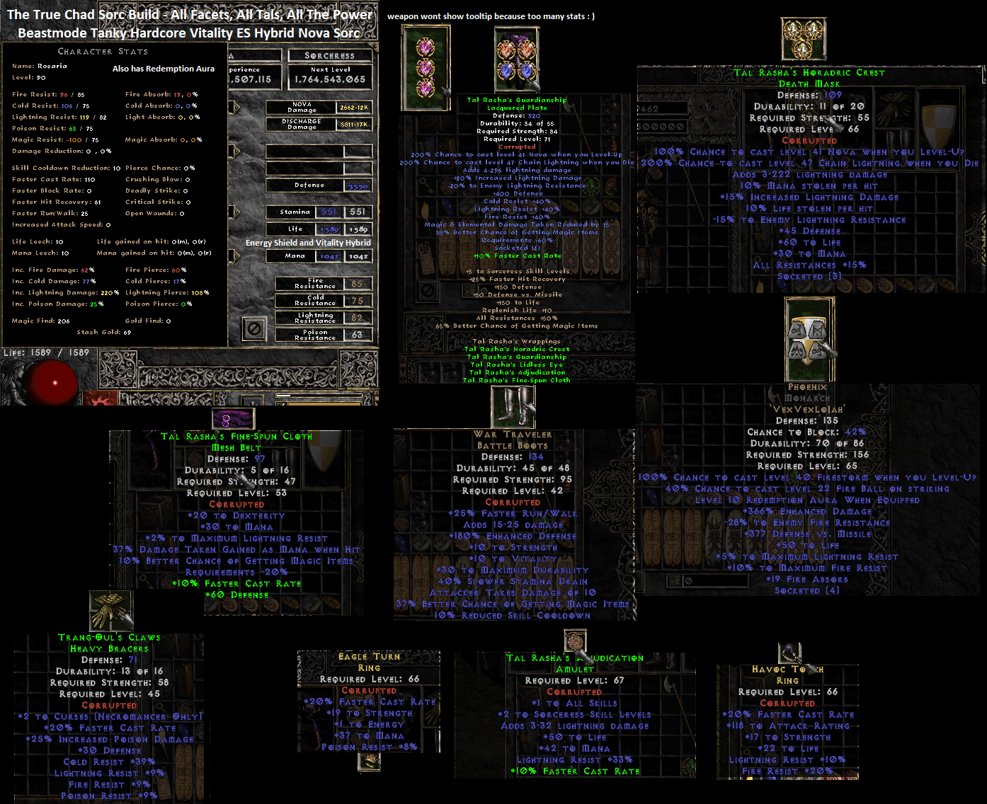 The True Chad Sorc Build | Scrolller