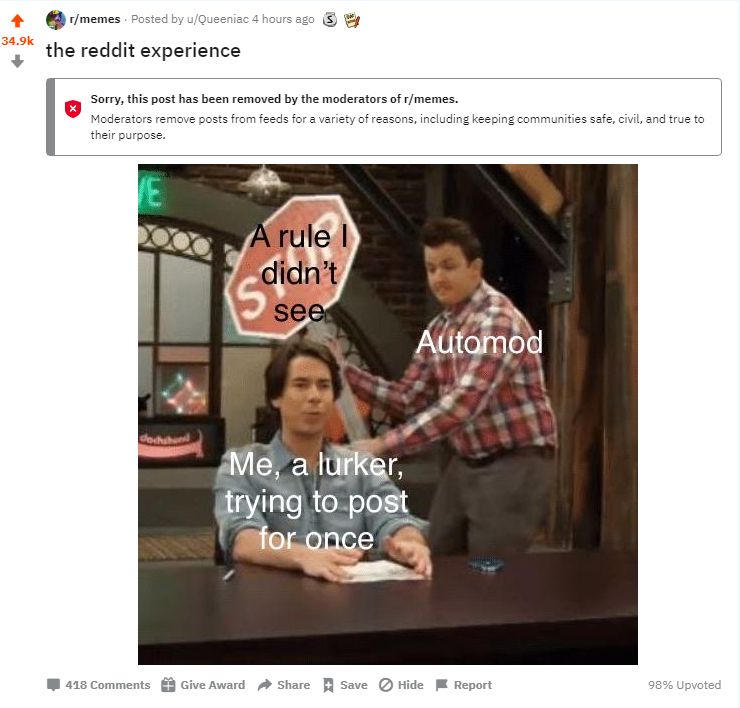 The TRUE reddit experience | Scrolller