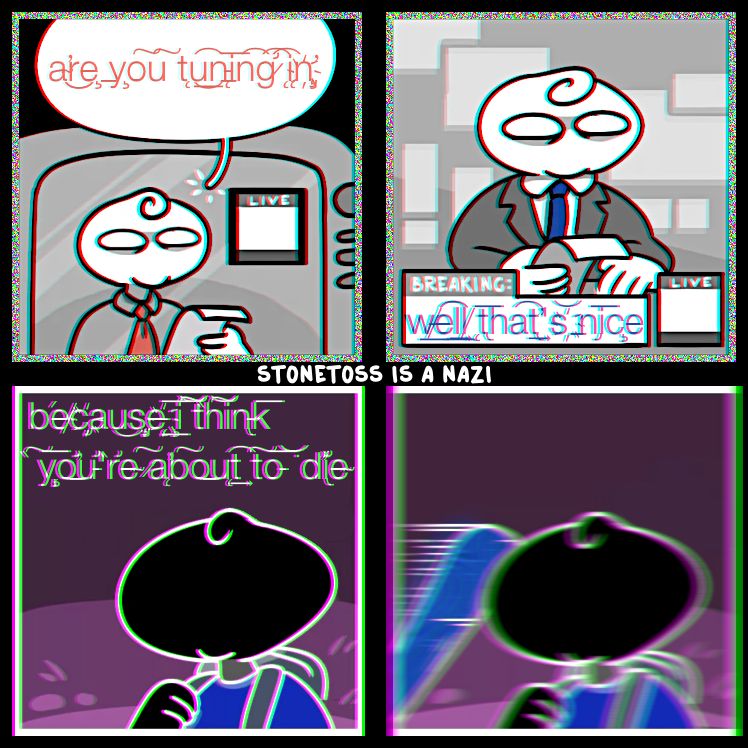 the tv static sounds like death | Scrolller