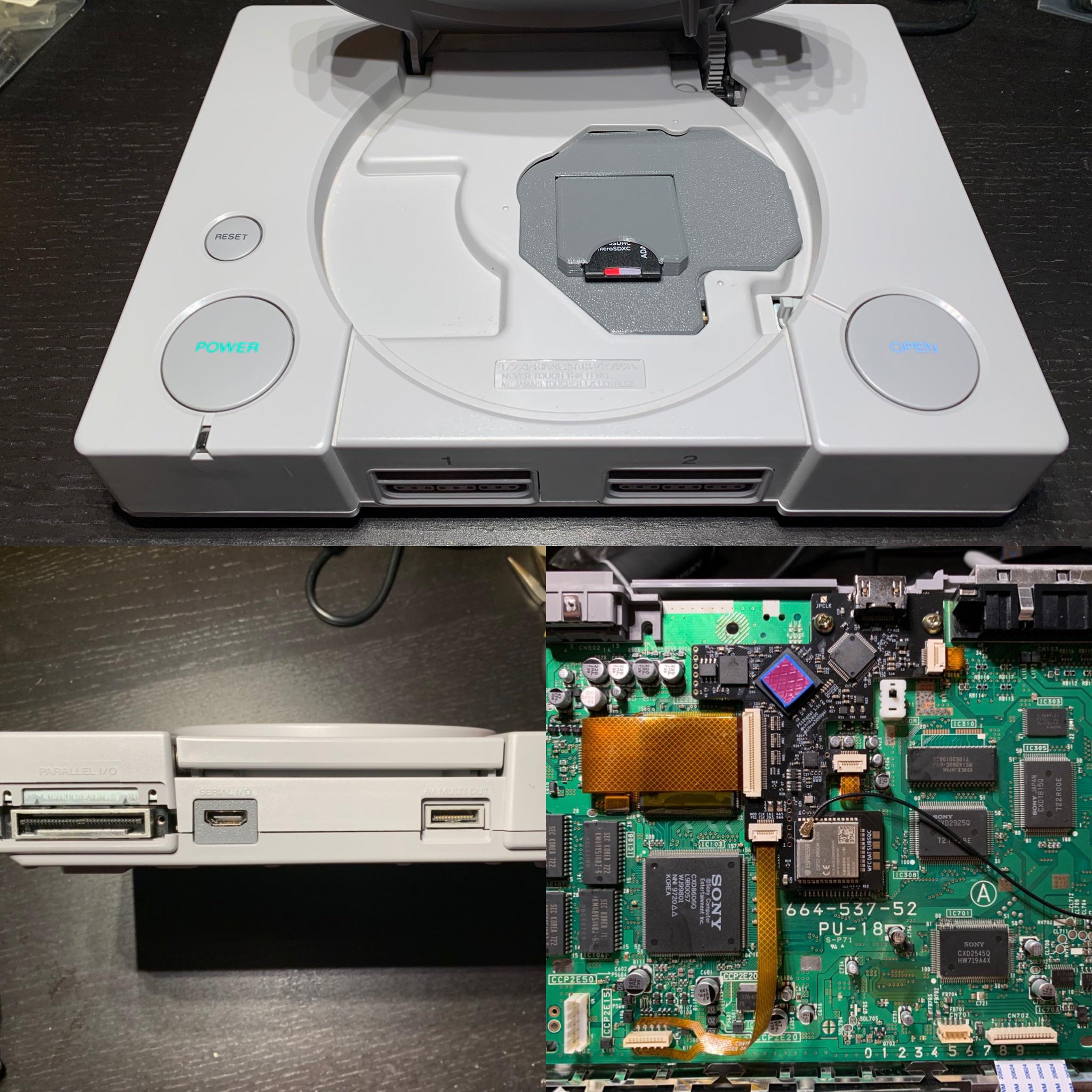 The ultimate modded original PlayStation. | Scrolller