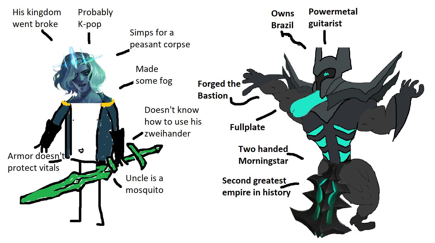 The Virgin Viego VS the Chad Mordekaiser | Scrolller