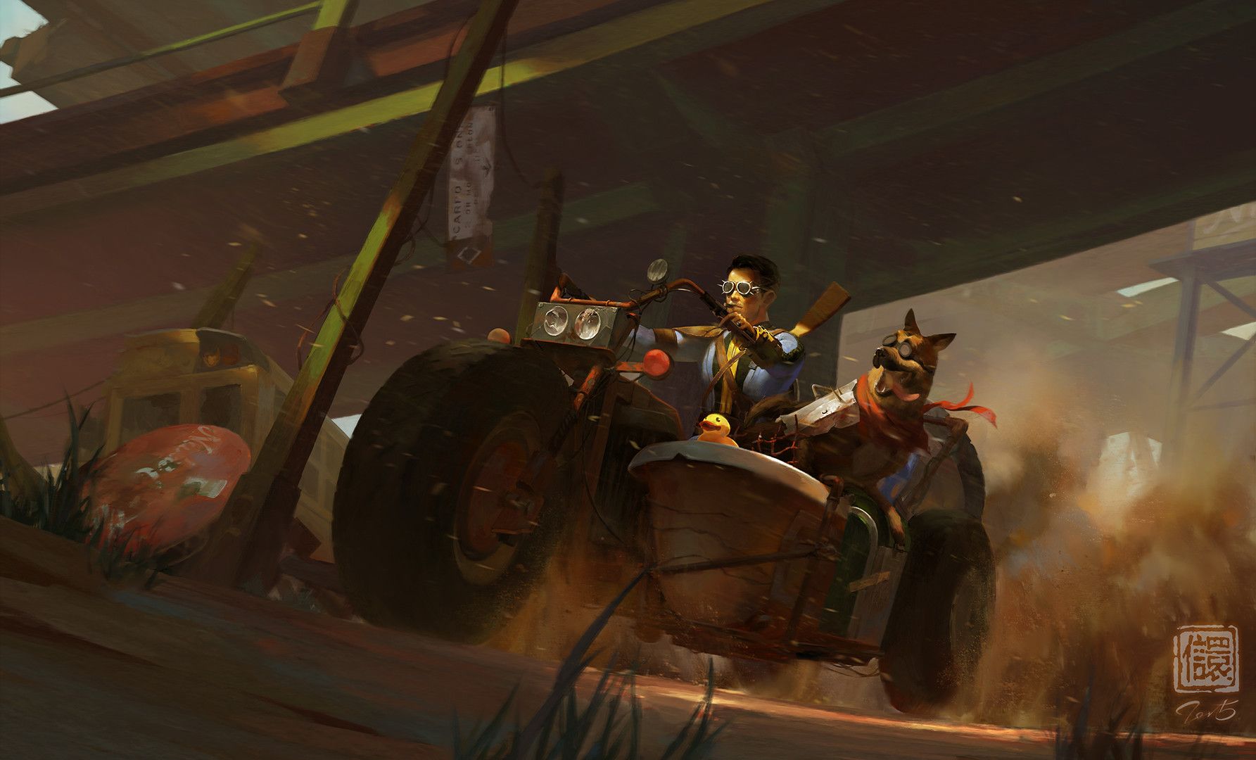 The Wanderer by Kan Liu | Scrolller