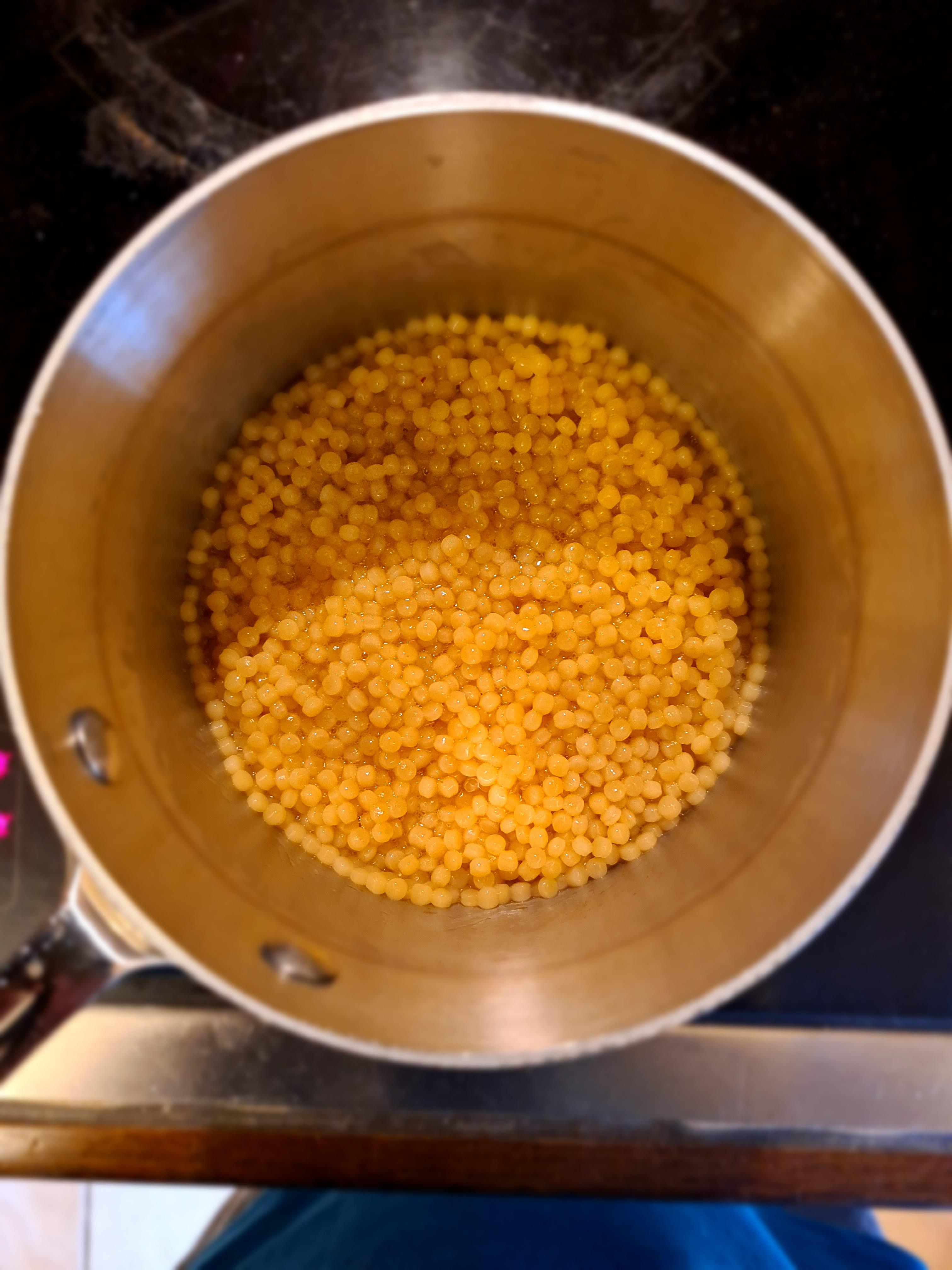 The way my pearl couscous cooked | Scrolller