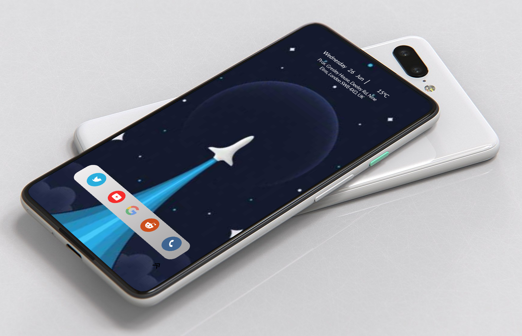 [Theme] PULSAR - TRAVELING 2 SPACE | Scrolller