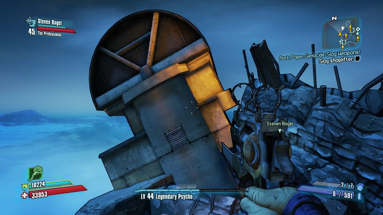There is Doofenshmirtz evil inc tower out of bounds in Sanctuary. | Scrolller