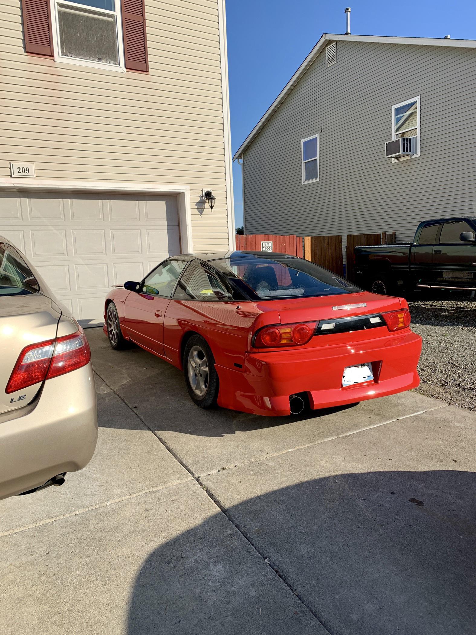 There is it boys I put on the 180sx taillights | Scrolller
