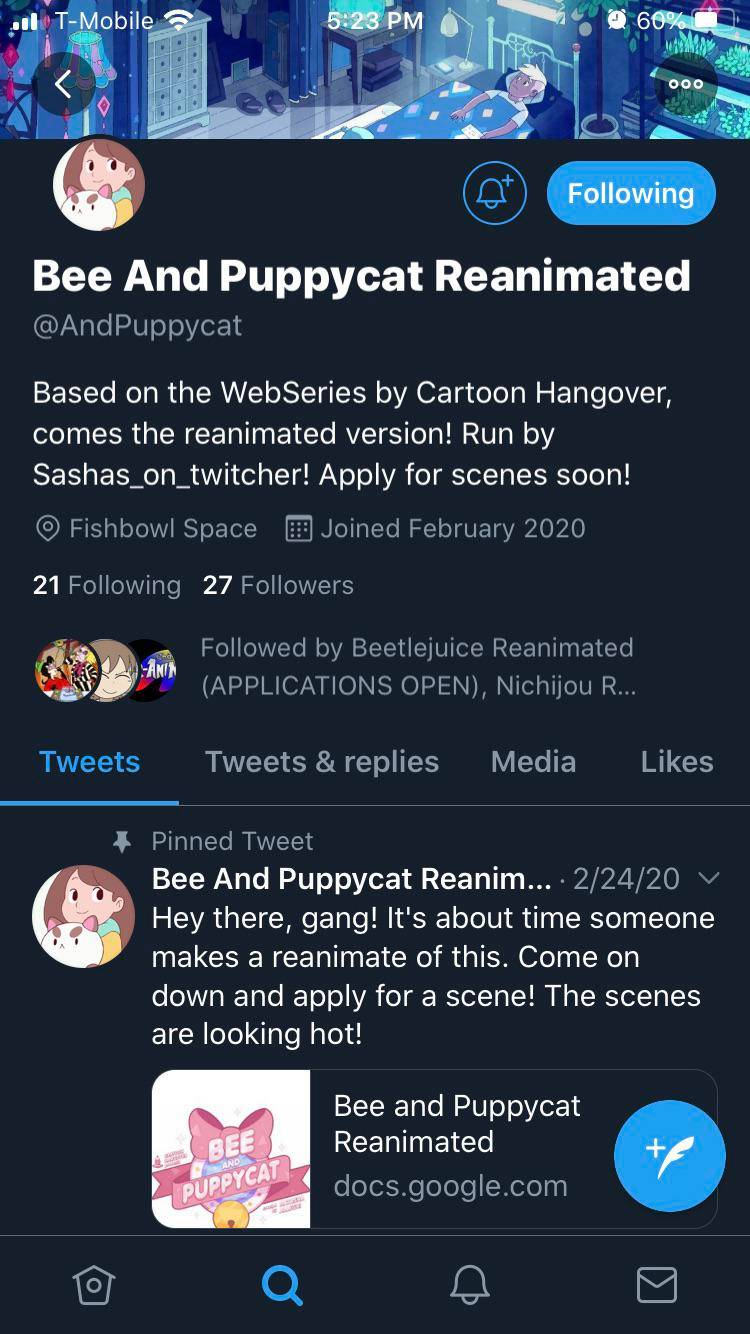 There’s a Bee and Puppycat Reanimated MAP if anyone is interested. I’m participating too ...