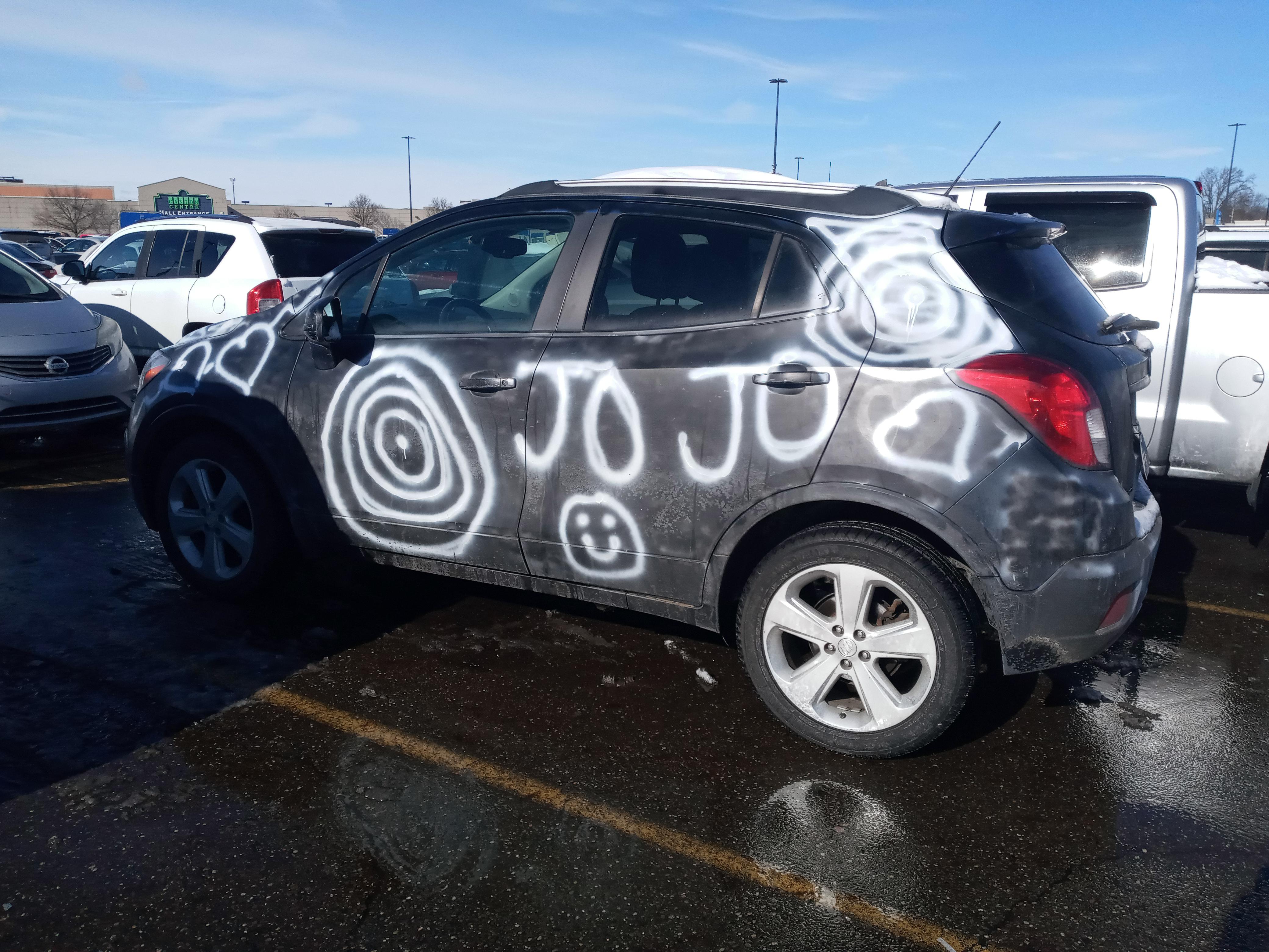 There's even more swirls and Jojo references on the other side | Scrolller