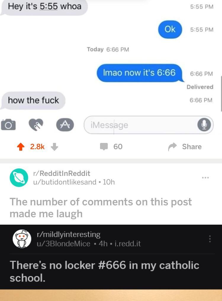 There's no 666 at 6:66 | Scrolller