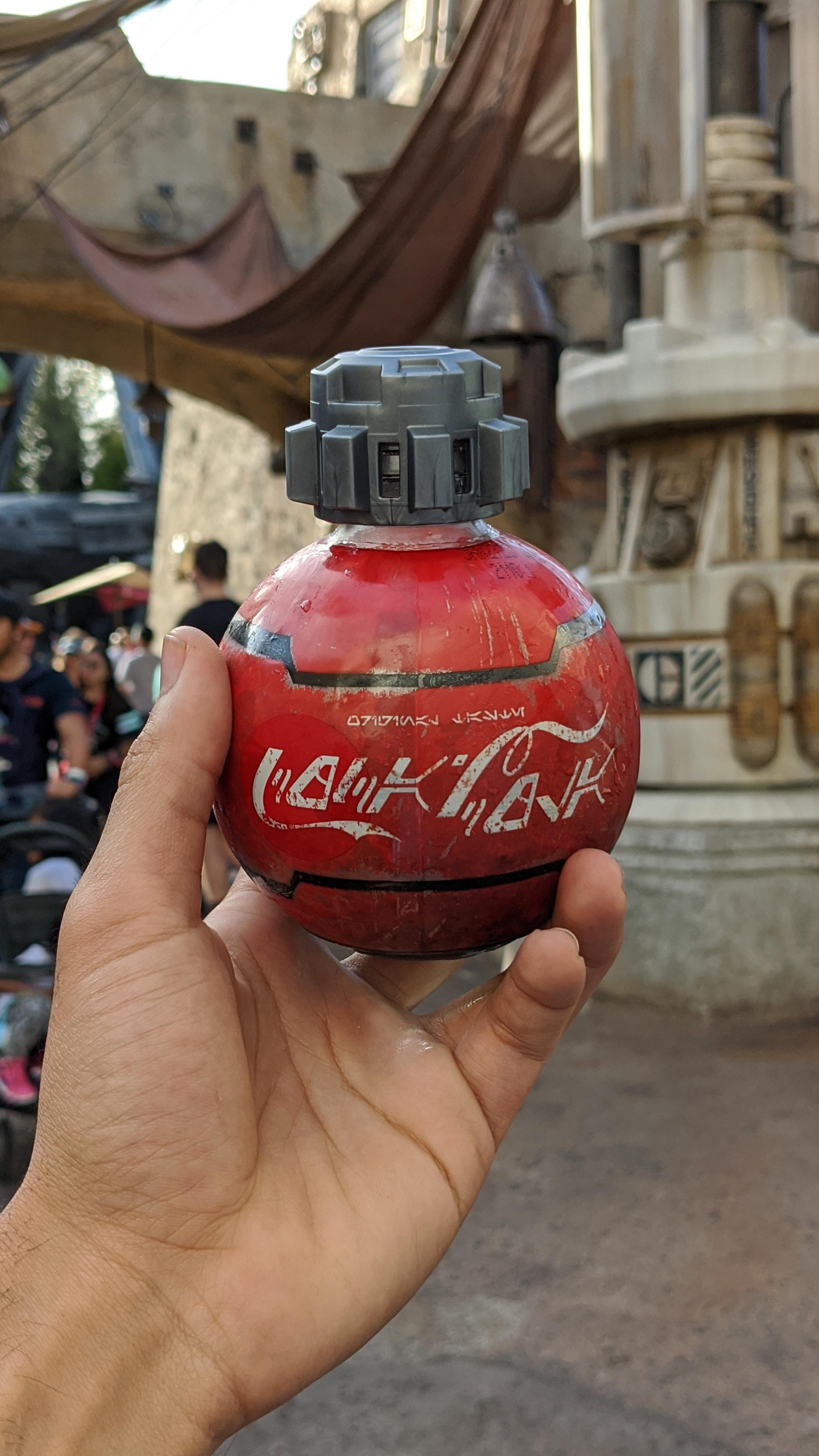 These coke bottles in Galaxys Edge at Hollywood Studios | Scrolller