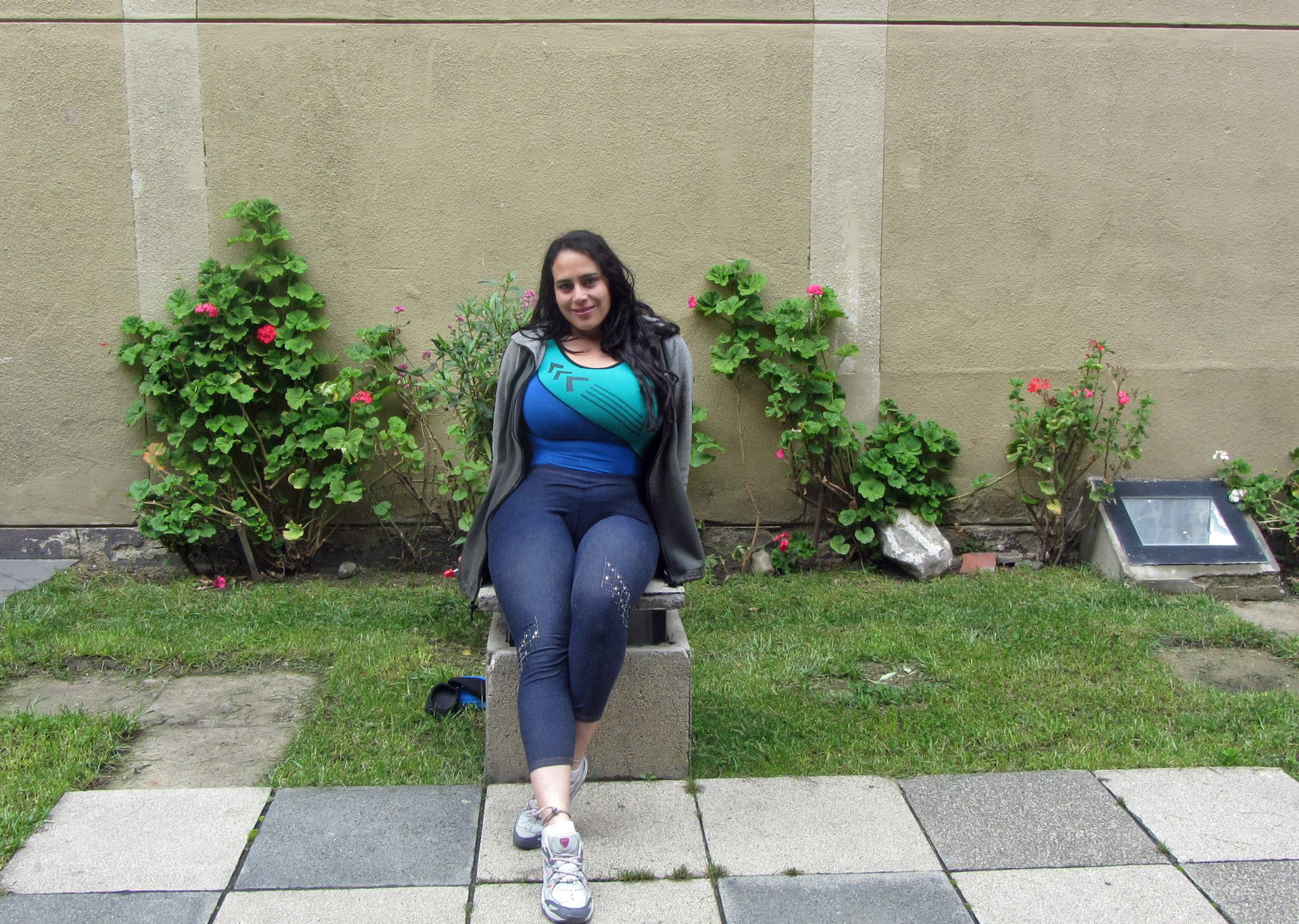 This babe is full of excitement | Scrolller