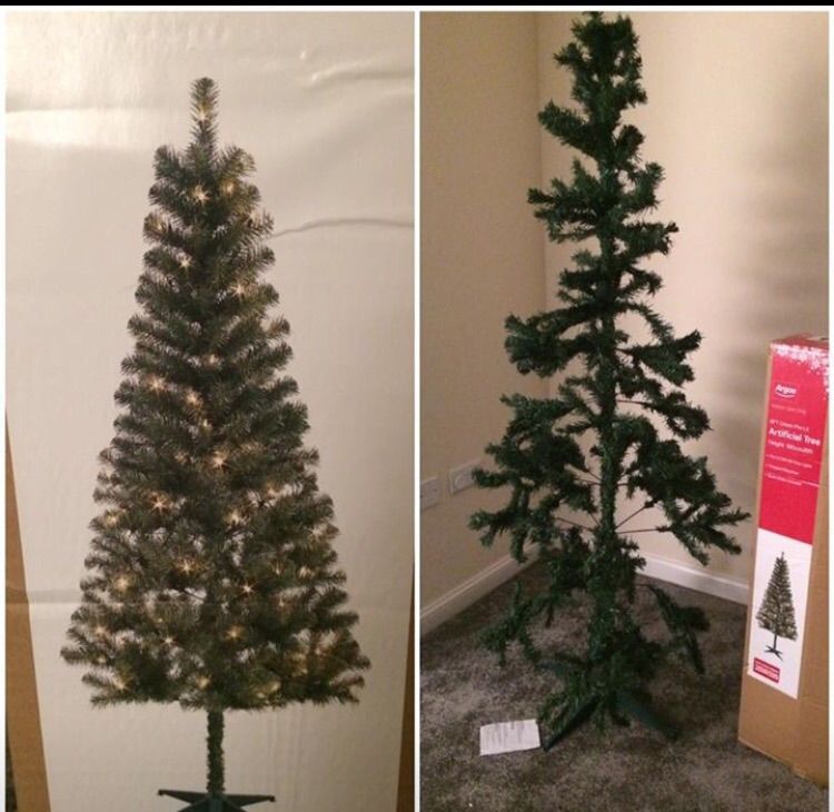 This budget Christmas tree. | Scrolller