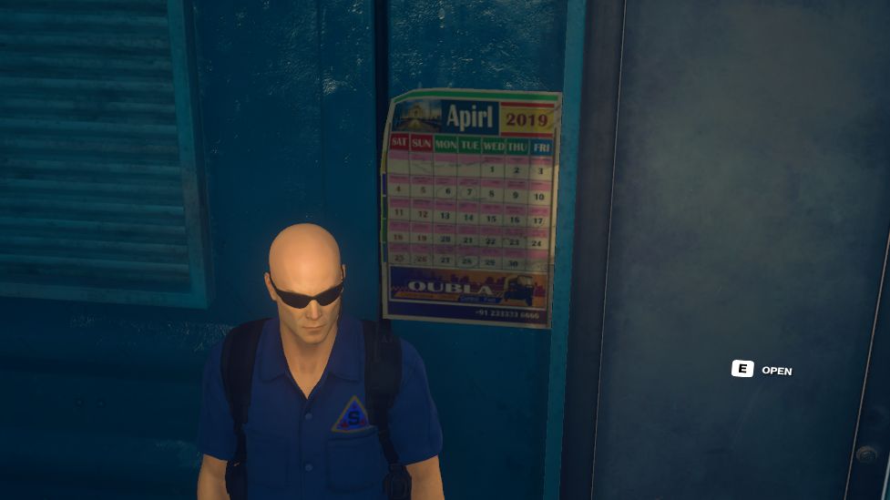 This calendar in Hitman 2, that's wrong in every possible way. | Scrolller