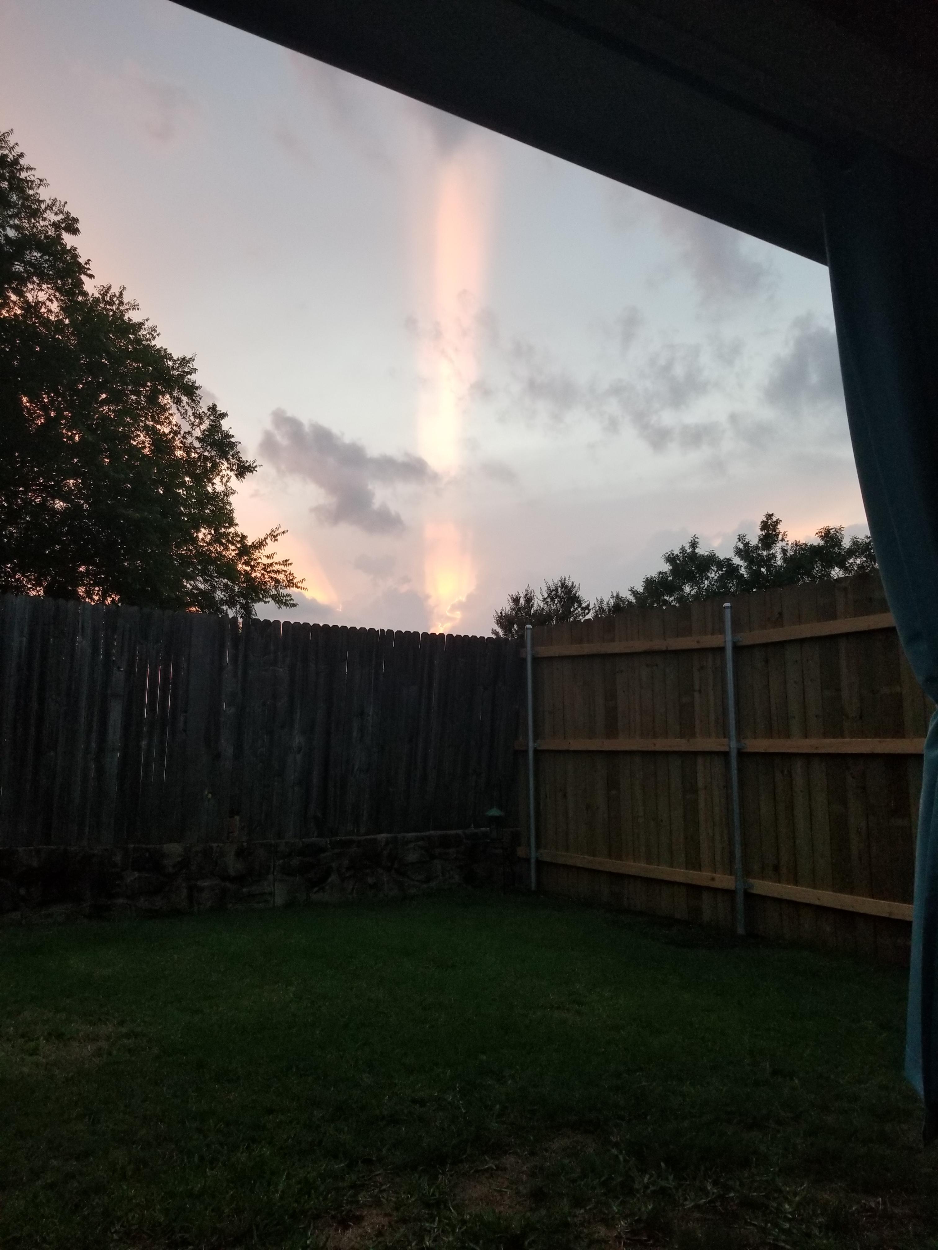 This cool sunset. Beam me up! | Scrolller