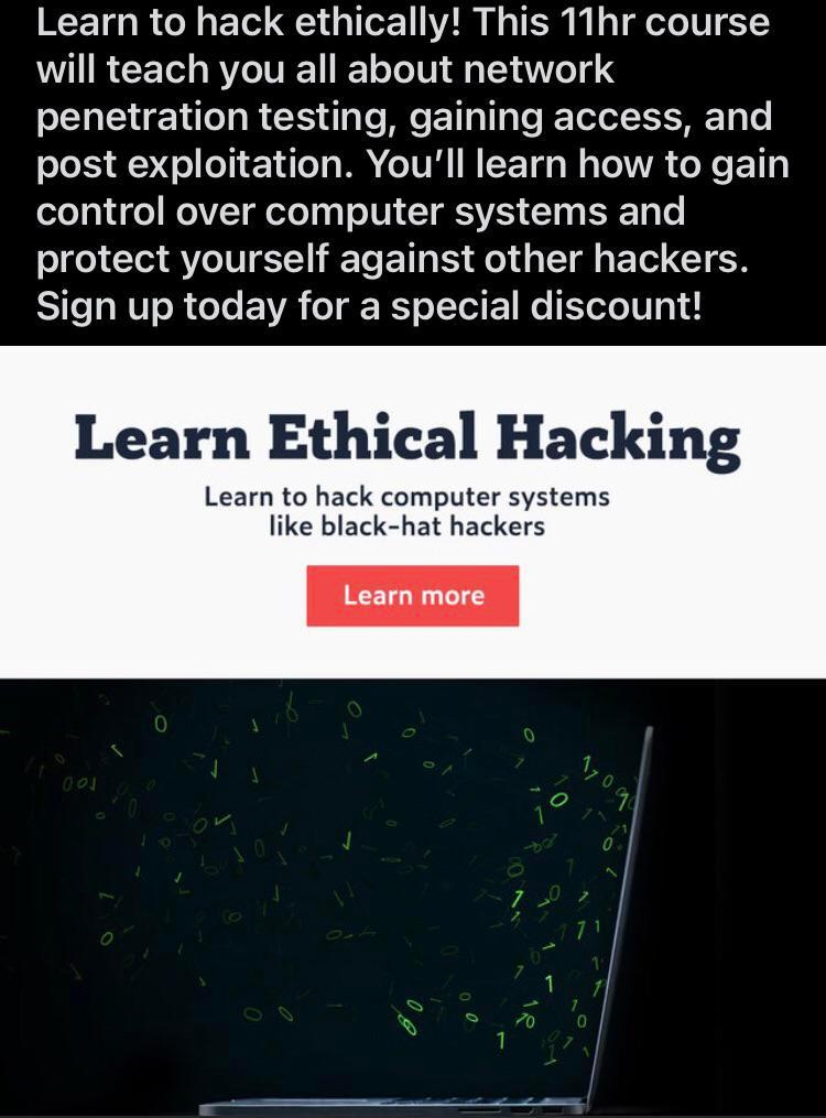 This exact advertisement. | Scrolller