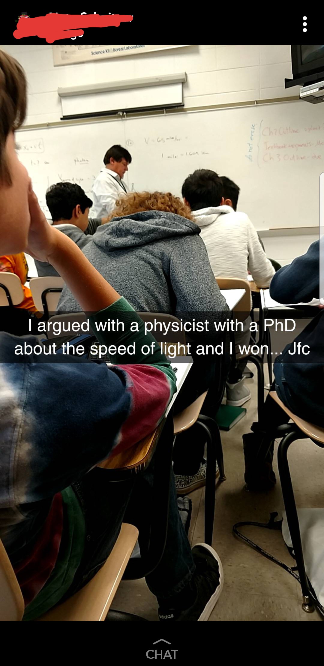 This high school student is smarter and a PhD... jfc | Scrolller