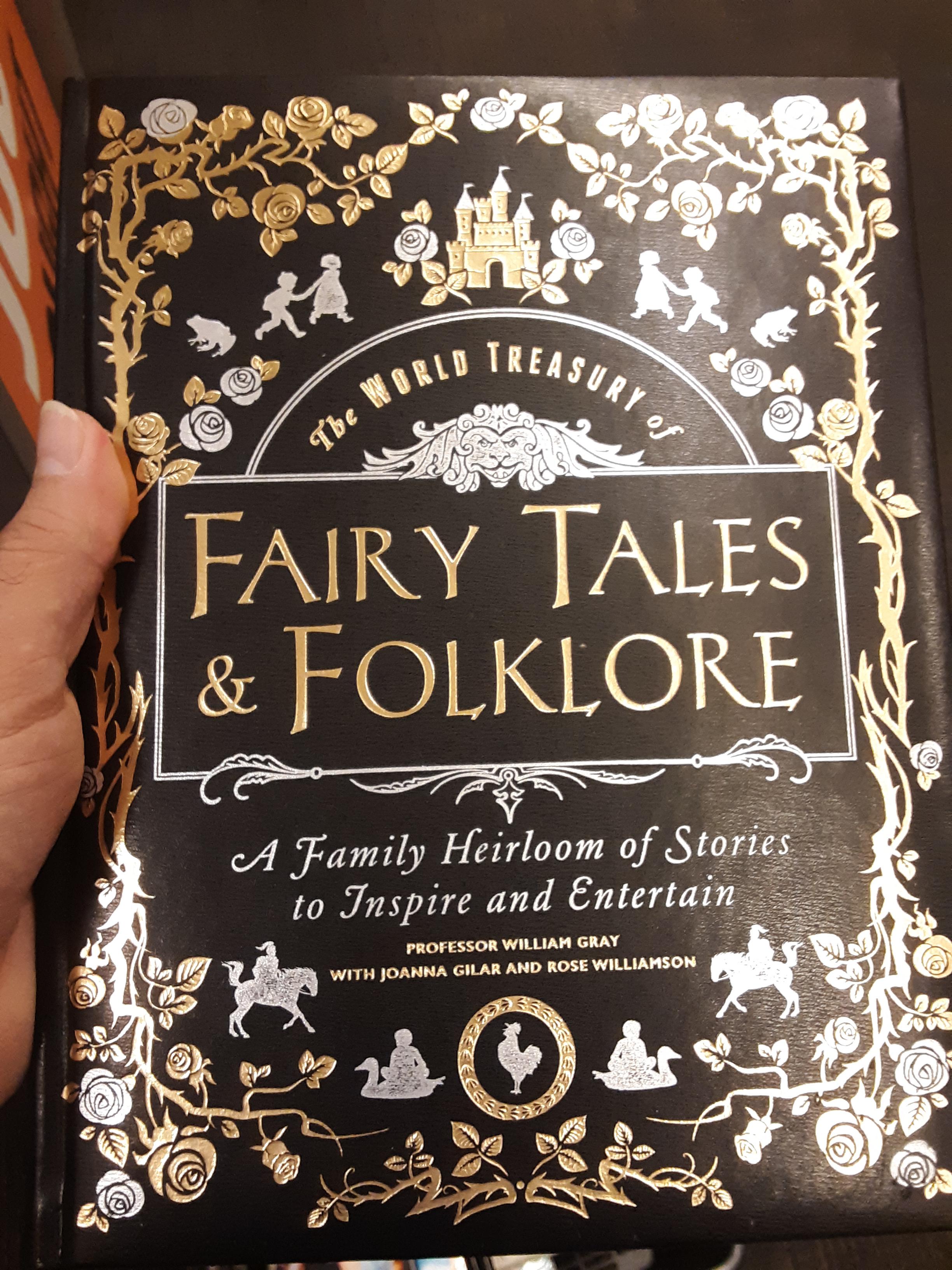 This incredibly beautiful leatherbound book of fairy tales. | Scrolller