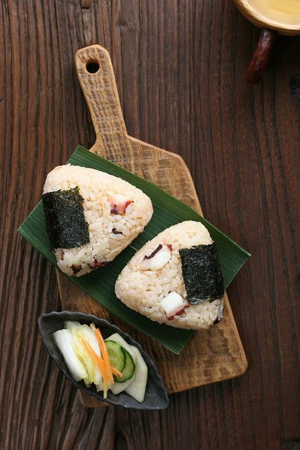 This is a tako (octopus) musubi | Scrolller