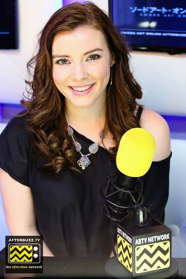 This is Cherami Leigh. She's the voice of Female V (English) and deserves a shoutout for her ...