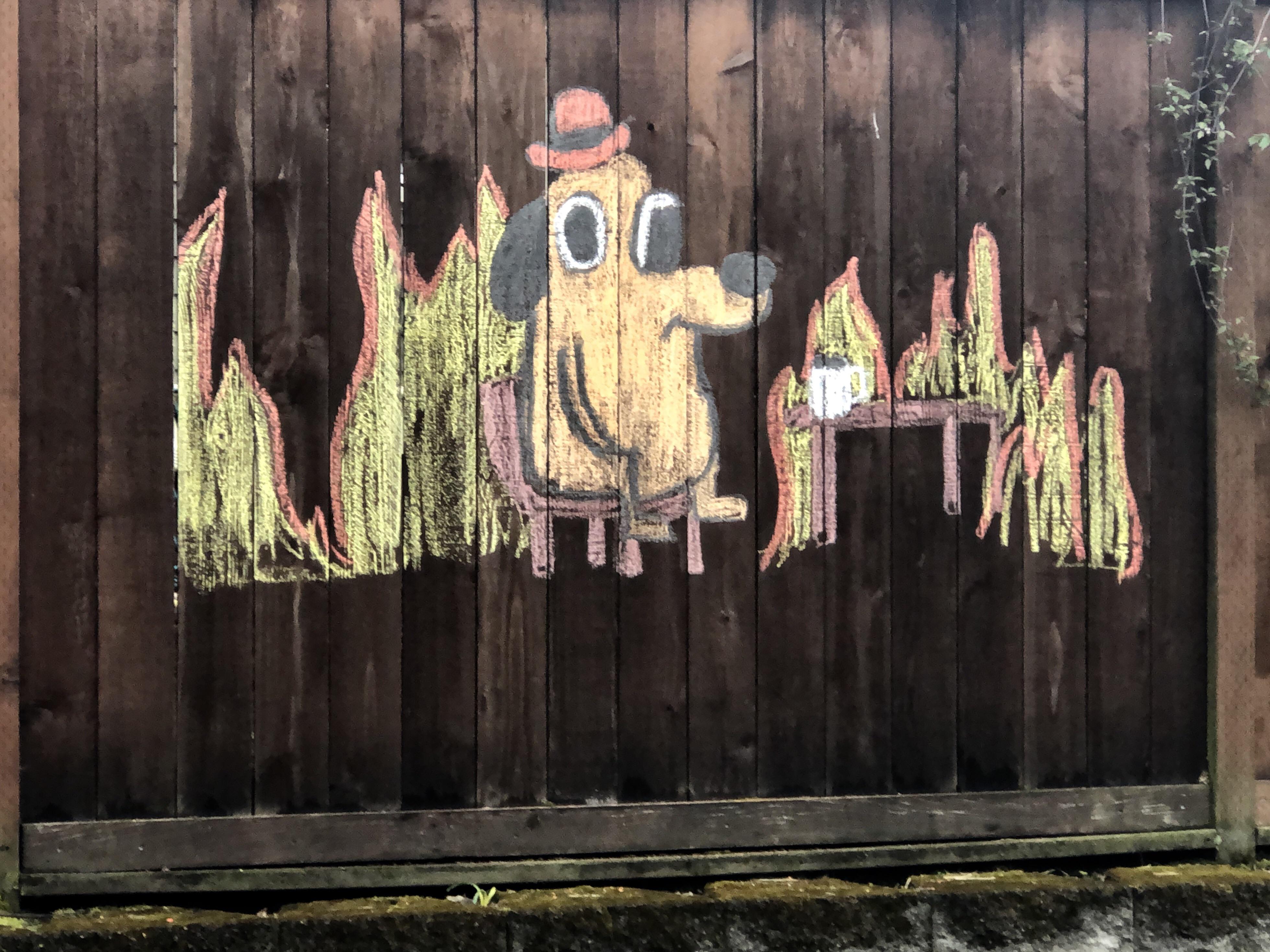 “This is fine.” (Spotted in NE.) | Scrolller