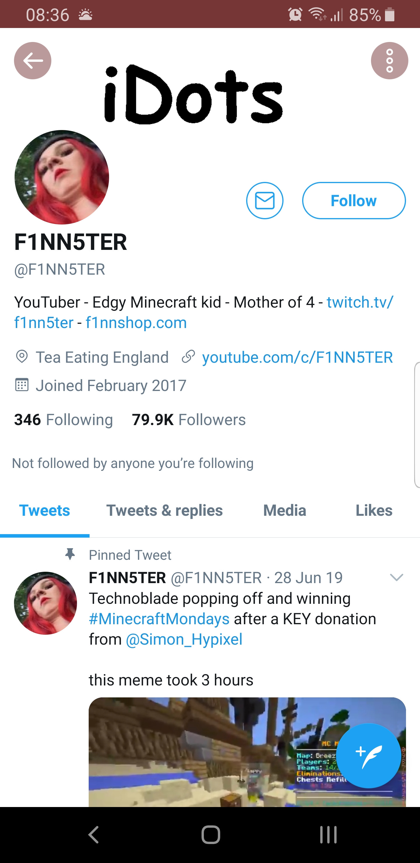 This is how you know he's taking Girl Week seriously | Scrolller