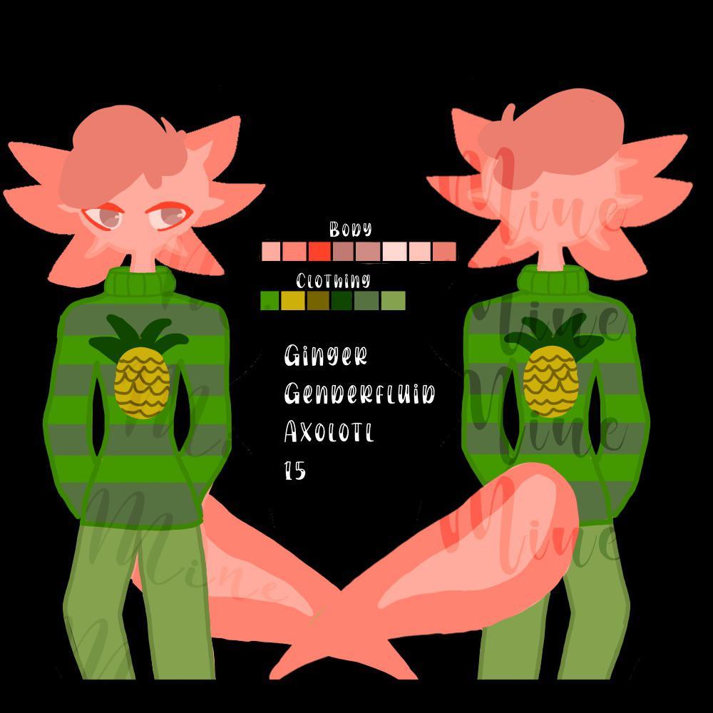 This is my first time drawing a reference sheet thing, any tips for the future? (Also, do ...