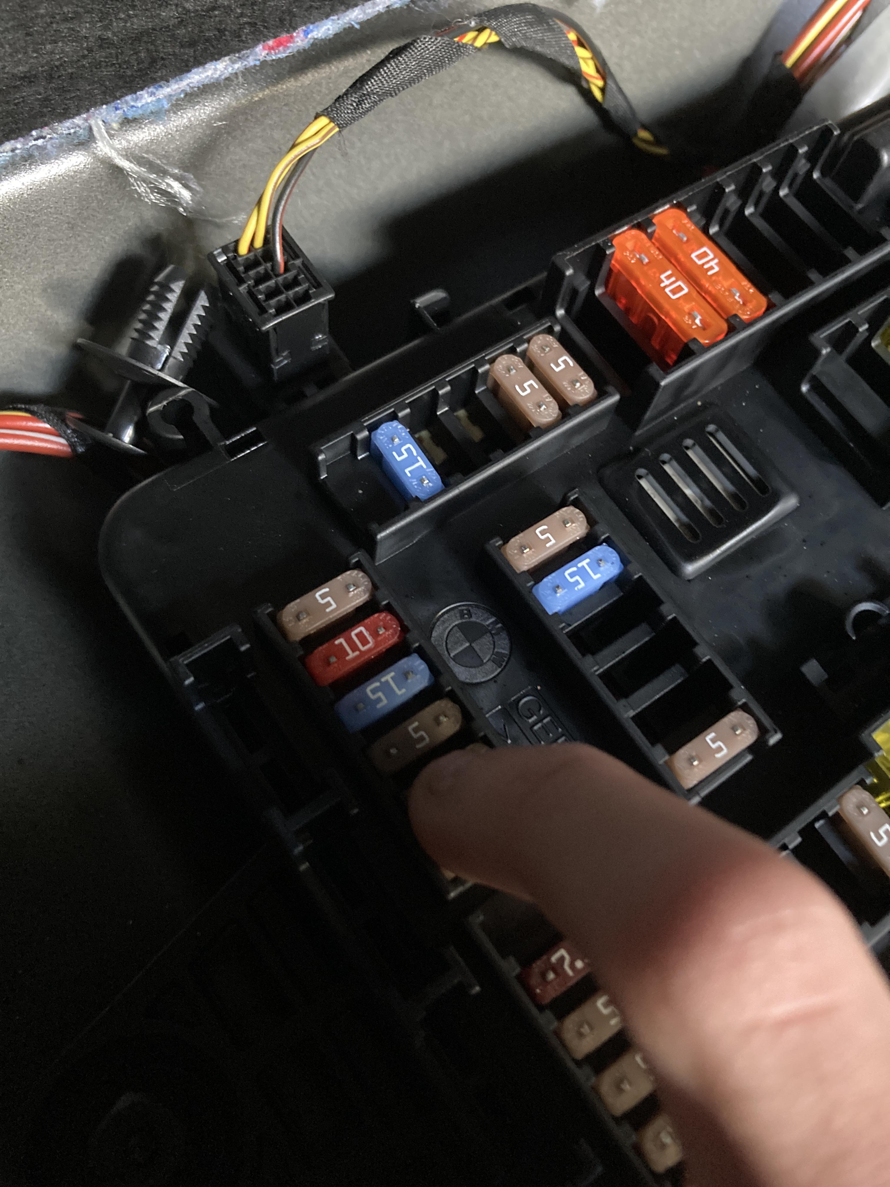 This is the correct fuse to permanently open the valves right? 2015 328i | Scrolller