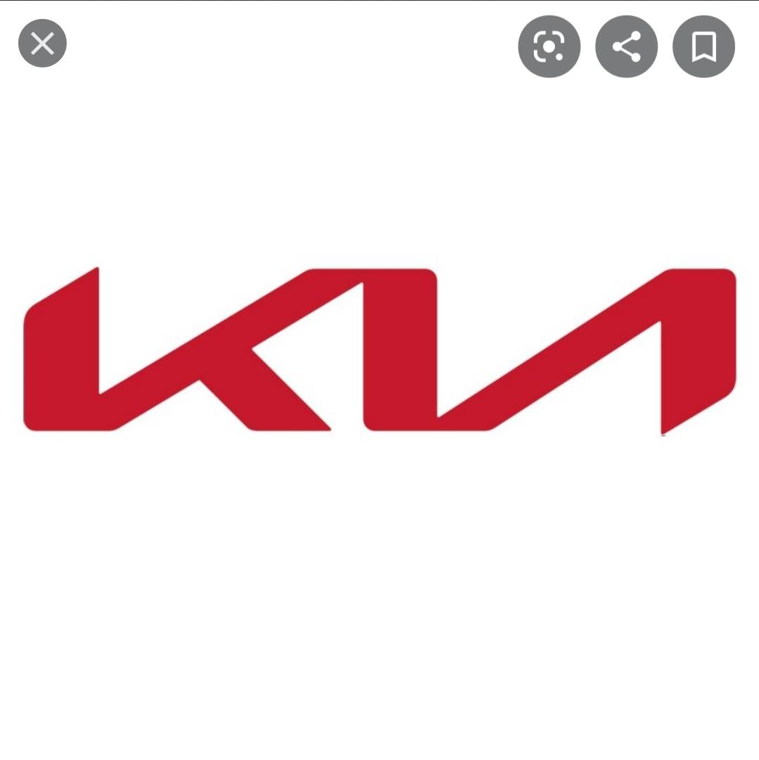 This is the new Kia logo. Not sure which kia models will get the new logo. | Scrolller
