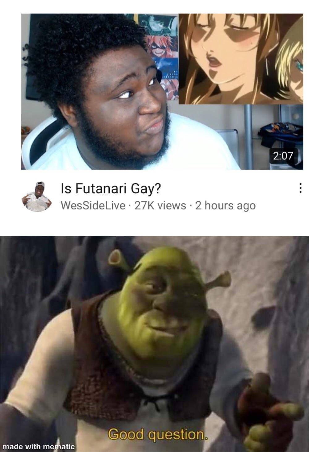 This man is asking the real questions here | Scrolller