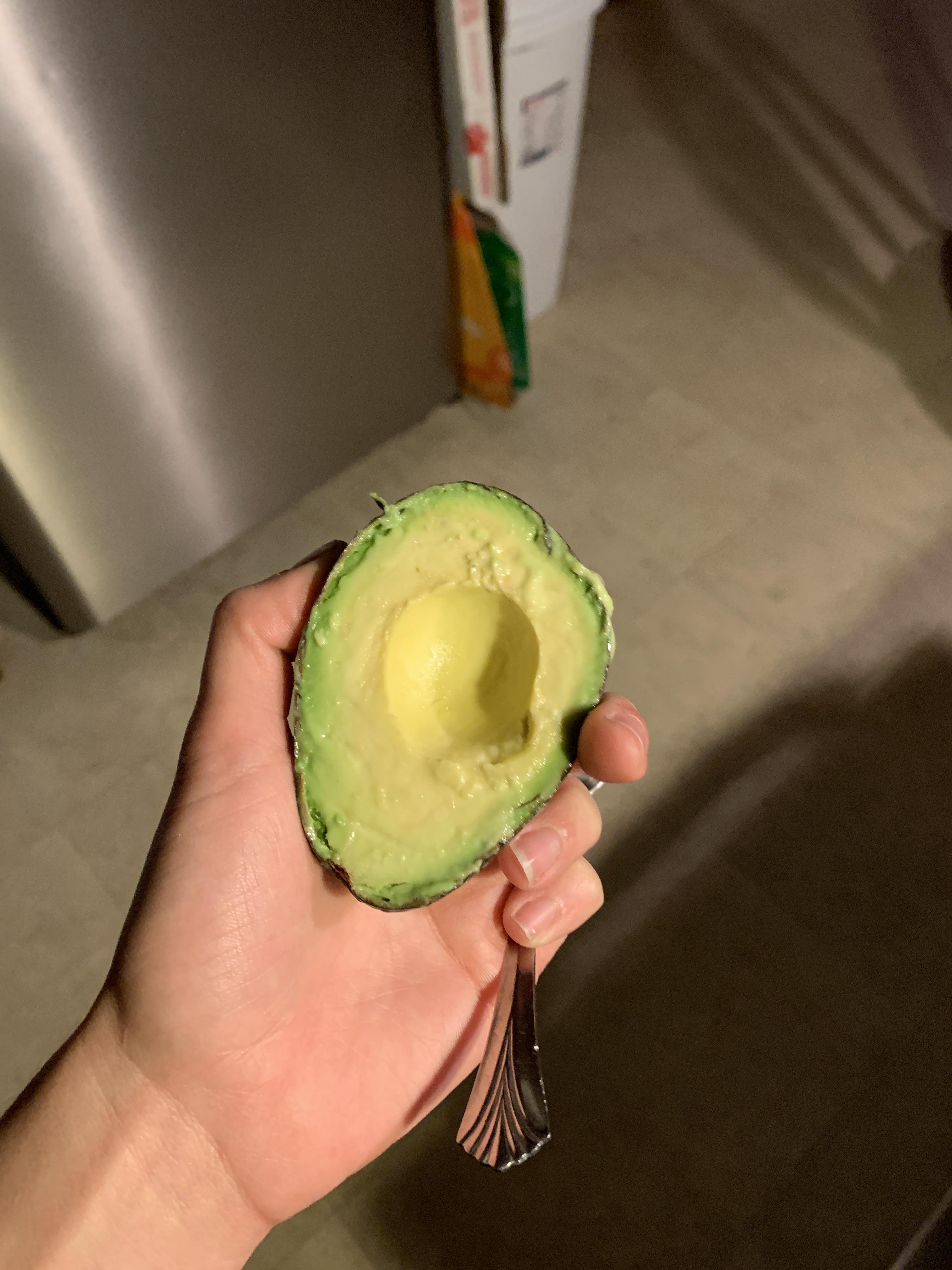 This may have been the most perfect avocado I’ve ever cut into. | Scrolller